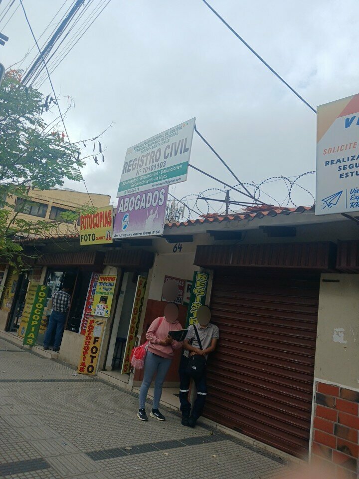 Tapu ve kadastro Registro Civil N° 70101103, Santa‑Krus, foto