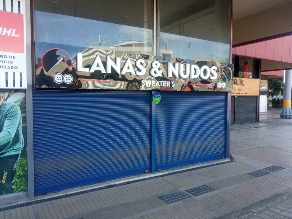 Dış giyim mağazası Lanas & nudos, Bogota, foto