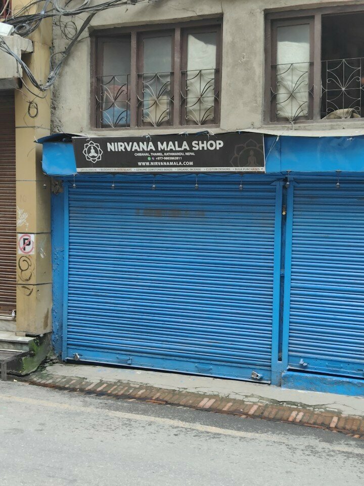 Hobi, elişi için ürünler Nirvana Mala Shop, Katmandu, foto