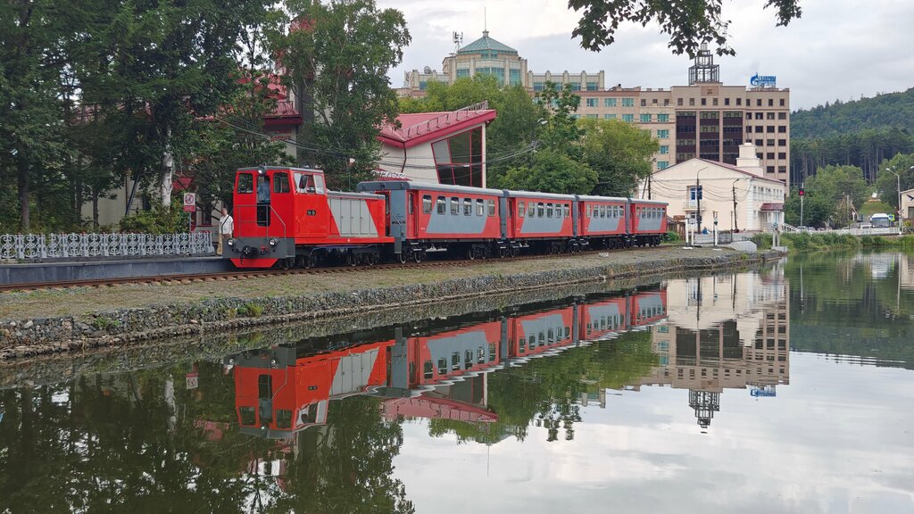 Yük istasyonu станция Комсомольская, Sakhalinsk, foto