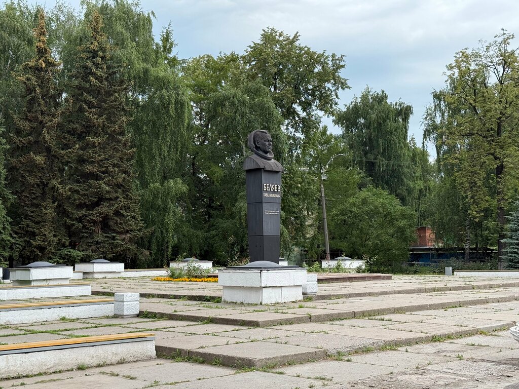 Anıt, heykel Космонавту П.И. Беляеву, Vologda, foto
