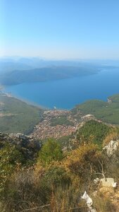 Sakar Seyir Terası (Muğla, Ula, Akyaka Mah.), seyir terası  Ula'dan