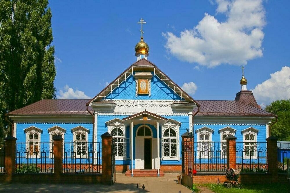 Ortodoks kiliseleri Spaso-Preobrazhensky khram, Balaşov, foto