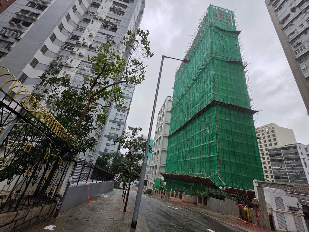 Toplu taşıma durağı Public transport stop, Kowloon, foto