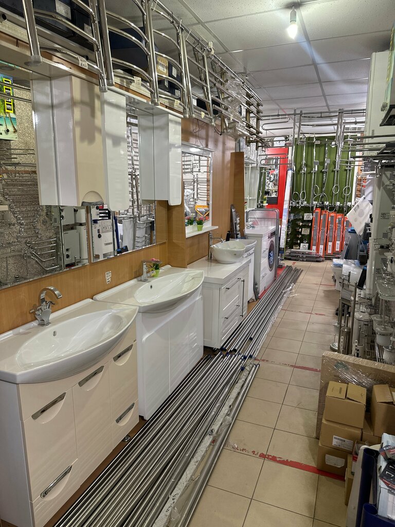 Banyo ve klozet mağazaları Сантехника, Moskova ve Moskovskaya oblastı, foto