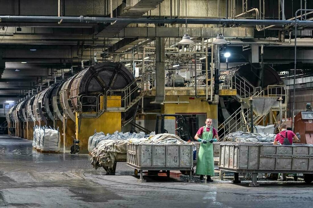 Deri hammadde Russkaya kozha, Moskova, foto