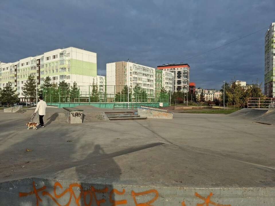 Kaykay parkı Скейт-парк, Saint‑Petersburg ve Leningradskaya oblastı, foto