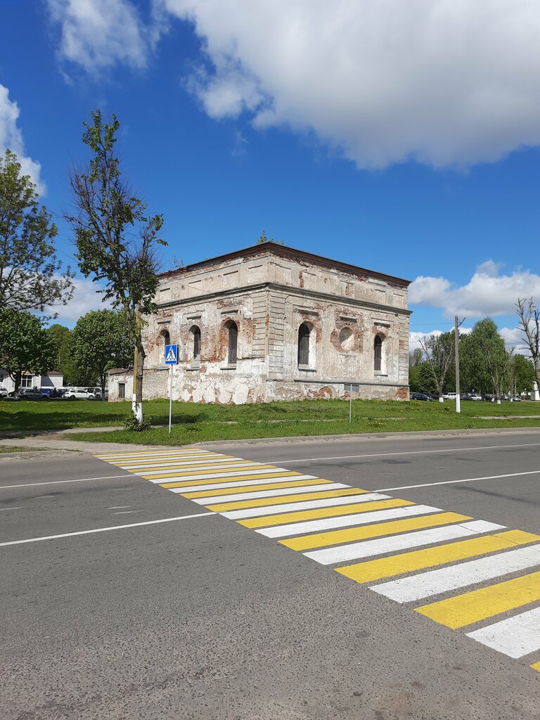Sinagoglar Synagogue in Bychaŭ, Bikhov, foto