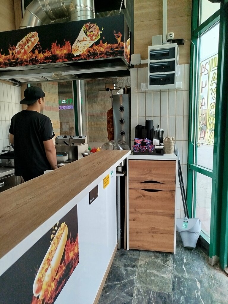 Fast food Le Doner, Moskova, foto