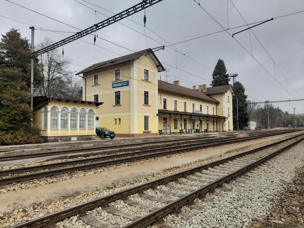 Tren istasyonu Hluboka nad Vltavou-Zamosti, Hluboka nad Vltavou, foto