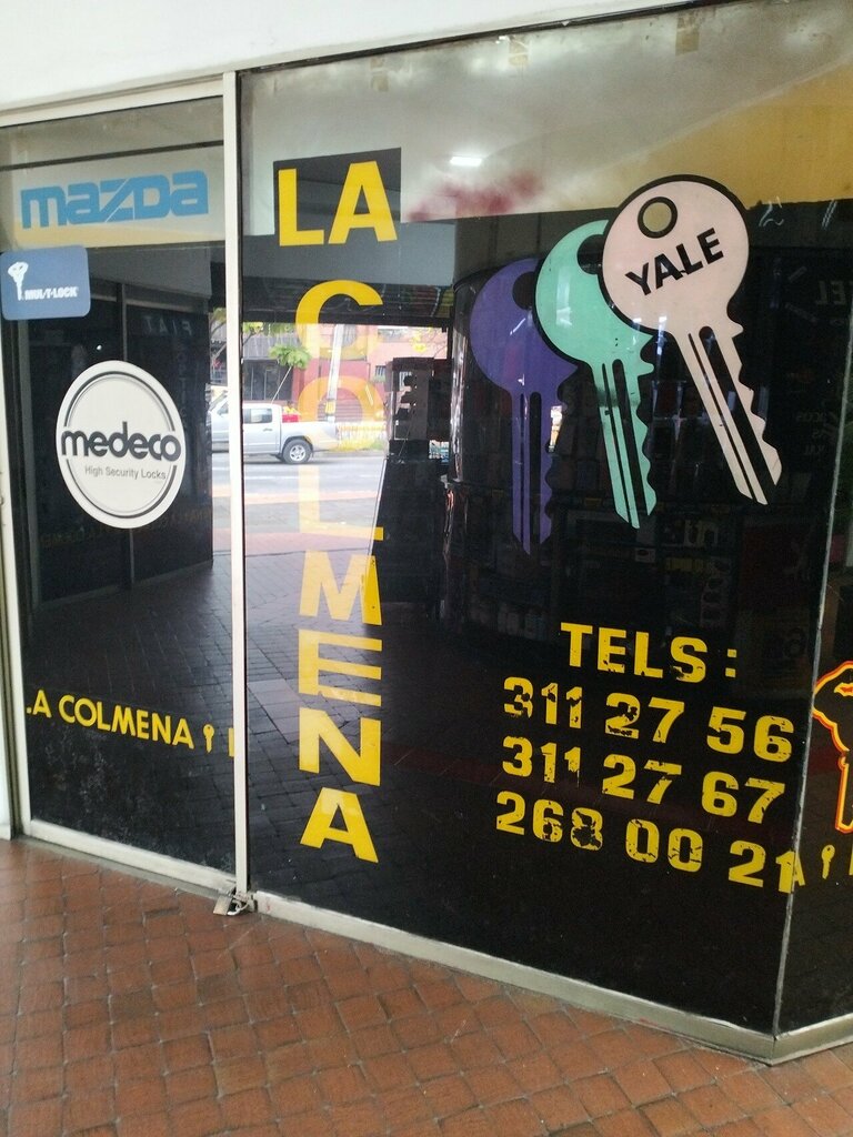 Anahtarların imalatı ve onarımı La Colmena, Medellin, foto