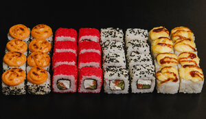 Murakami (Pervomayskaya ulitsa No:37, posyolok Shchepkin), suşi restoranı  Rostovskaya oblastından