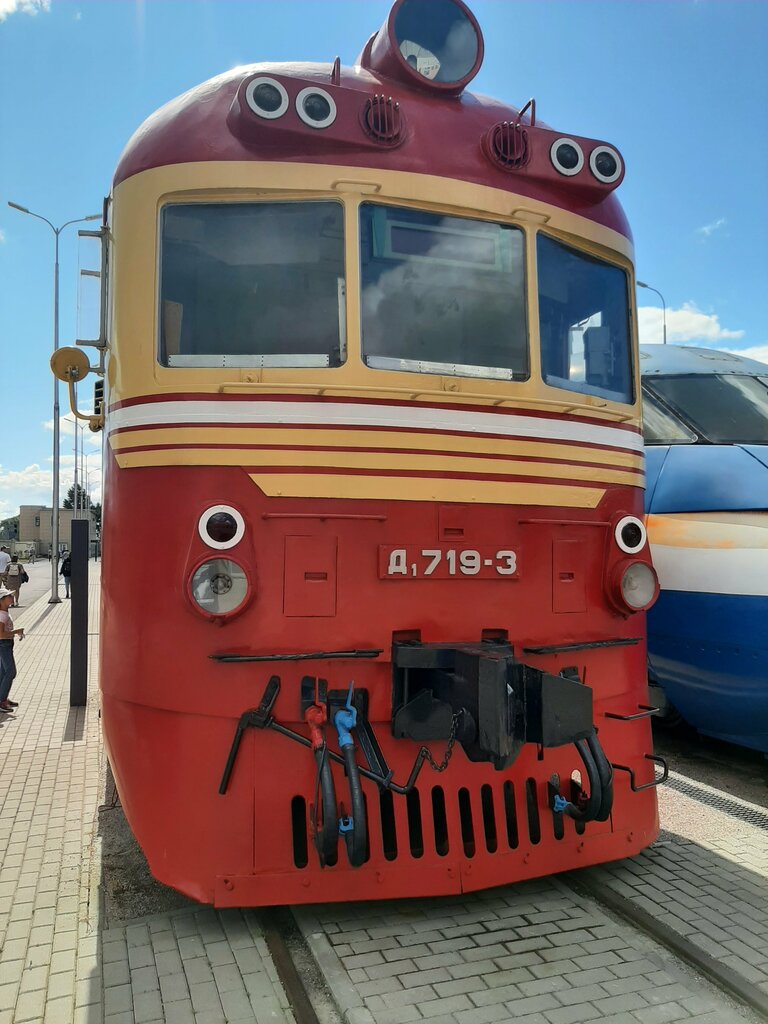 Teknoloji anıtı Дизель-поезд Д1-719-3, Saint‑Petersburg, foto