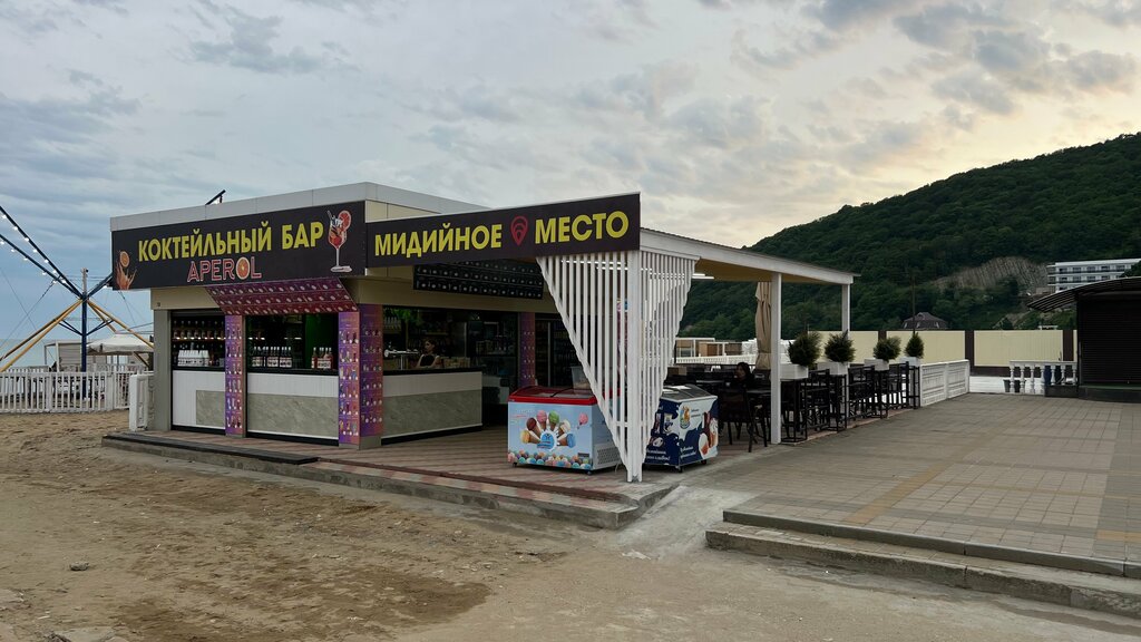 Kafe Кафе Тихий берег, Krasnodarski krayı, foto