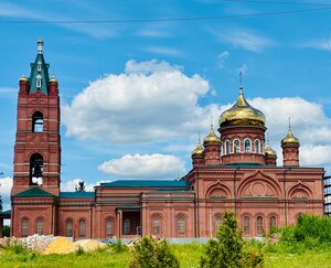 Troitsy Zhivonachalnoy V Novo-Yegorye Church (Moscow Region, Yegoryevsk Municipal District, selo Savvino, Novo-Yegorye), ortodoks kiliseleri  Moskova ve Moskovskaya oblastından