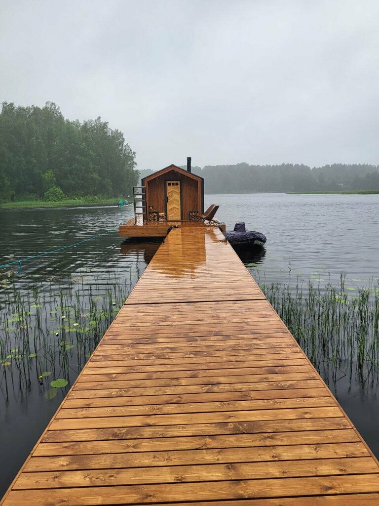 Resort oteller, tesisler Наедине - дома на воде, Saint‑Petersburg ve Leningradskaya oblastı, foto