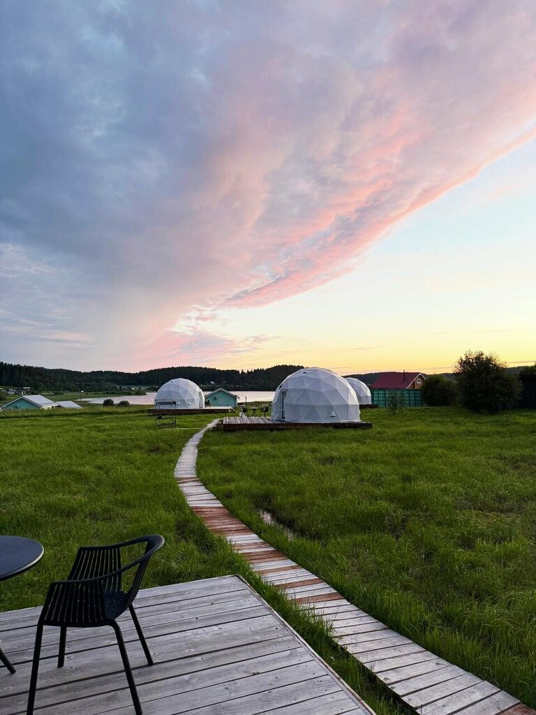 Glamping Zaliv Sily, Karelya, foto