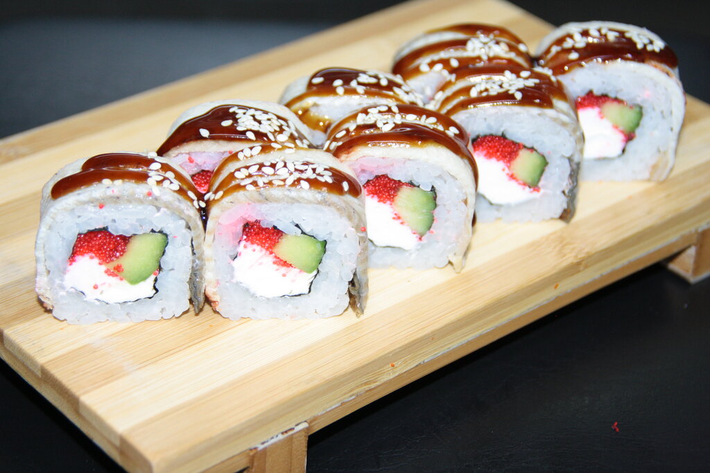 Suşi restoranı Territory of sushi & rolls, Moskova, foto