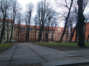 Kristijonas Donelaitis (Klaipėda, Kristijono Donelaicio aikštė), anıt, heykel  Klaipeda'dan