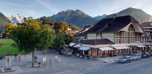 Grand Café-Restaurant Schuh (Aargau, Baden, Höhenweg, 56), restoran  Interlaken'den