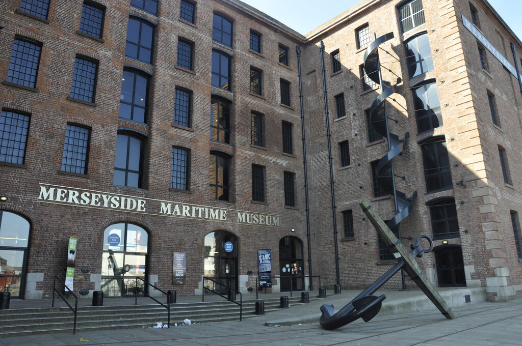 Müzeler ve sanat galerileri Merseyside Maritime Museum, Liverpool, foto