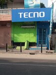 Tecno (Brazzaville, Commune de Poto-Poto, Kassaï Rue), cep telefonu ve aksesuarları satış mağazaları  Brazzaville'den