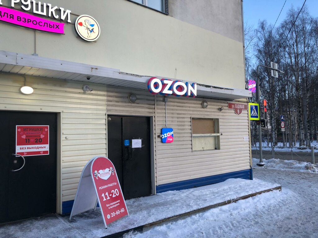 Teslimat noktası Ozon, Arhangelsk, foto