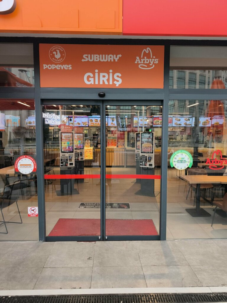 Fast food Subway, İstanbul, foto