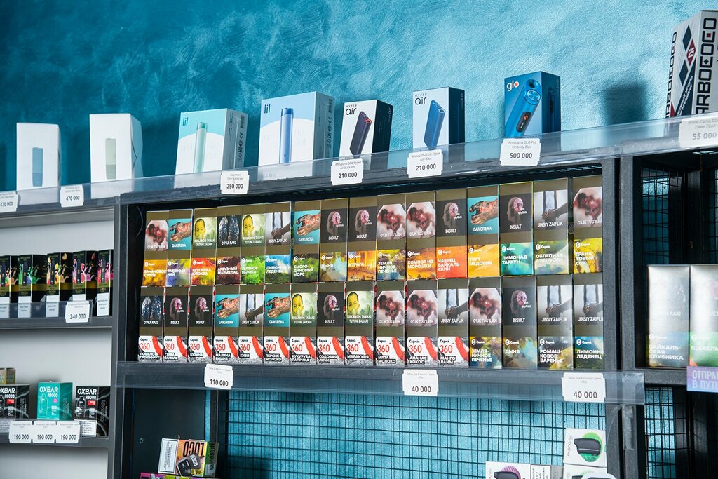 Elektronik sigara satış noktaları Rocket Shop, Taşkent, foto