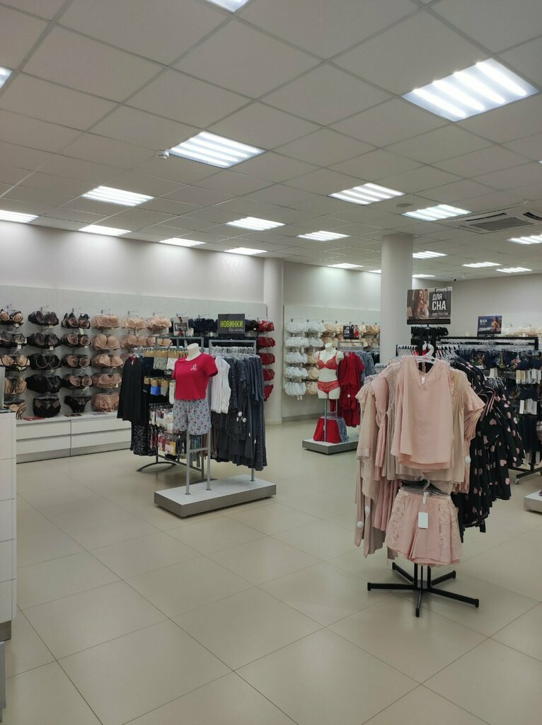 i̇ç giyim ve mayo mağazası Milavitsa, Gomel, foto