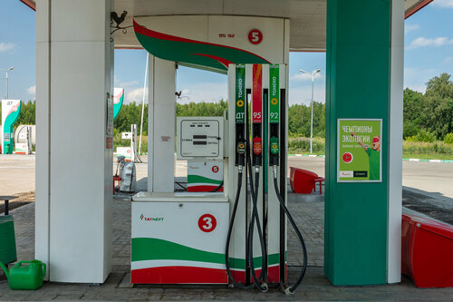 Benzin istasyonu Tatneft', Tataristan, foto