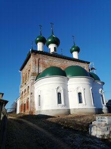 Церковь Димитрия Солунского (Yaroslavl Region, Gavrilov-Yamskiy rayon, Mitinskoye selskoye poseleniye, selo Stoginskoye, Tsentralnaya ulitsa), ortodoks kiliseleri  Yaroslavskaya oblastından