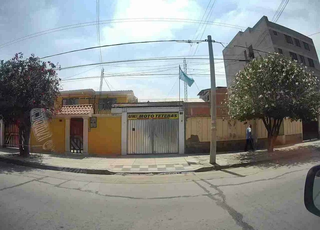 Oto döşeme A Motorcycle Teapots, Cochabamba, foto