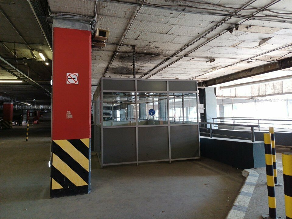 Sigara içme alanı Smoking area, Moskova, foto