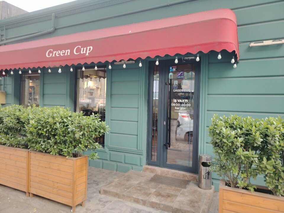 Kahve dükkanları Green Cup, Bakü, foto