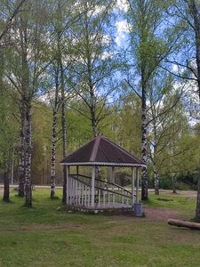 Gazebo (Leningrad Region, Vyborg, Tsentralny park kultury i otdykha imeni Kalinina), çardak  Vyborg'dan
