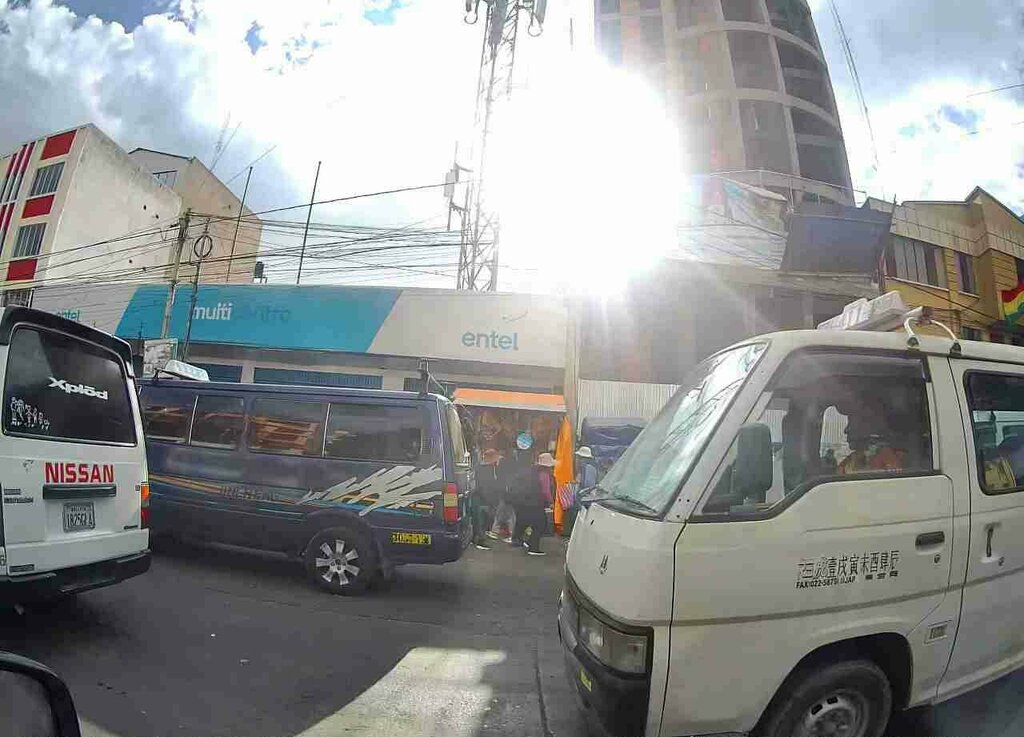 GSM operatörleri Multicentro Entel, El Alto, foto