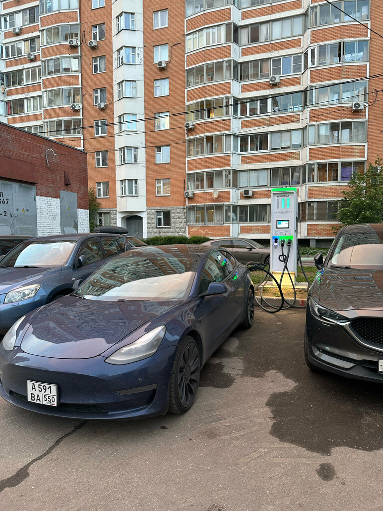 Elektrikli oto şarj istasyonları Мособлэнерго, Odintsovo, foto