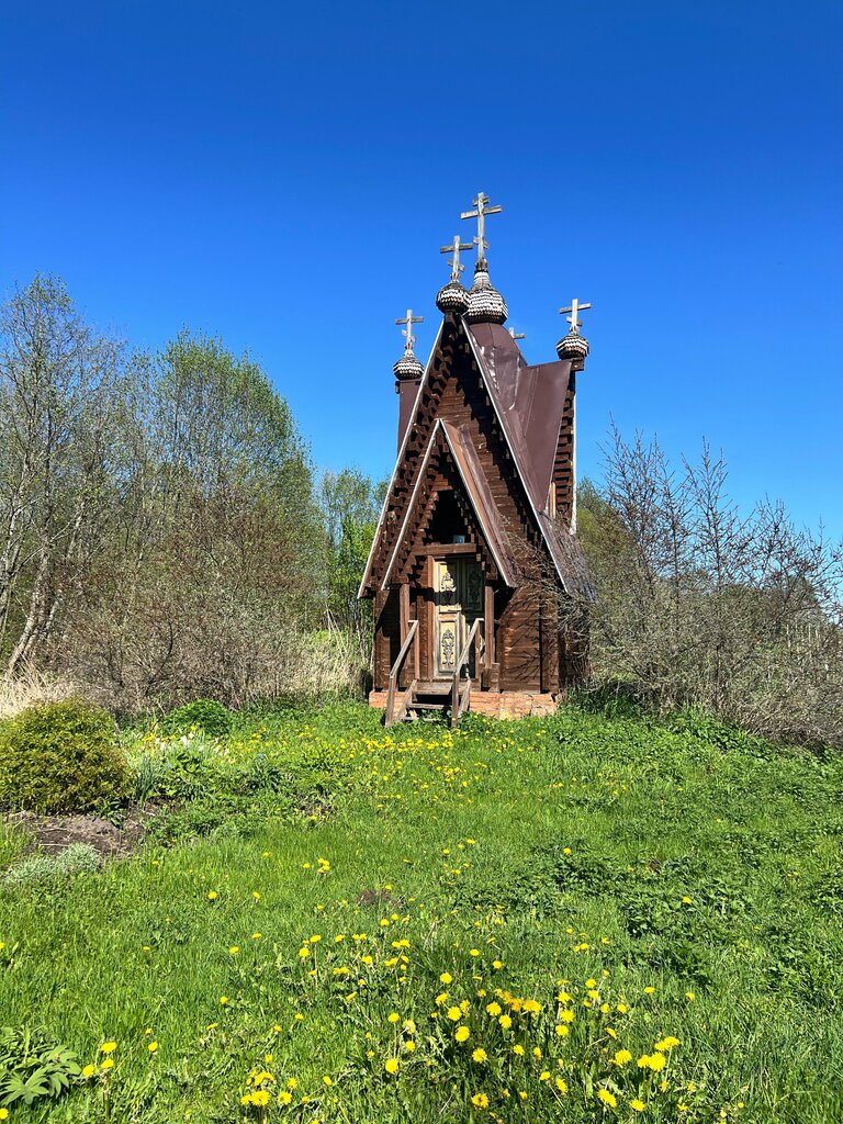 Ortodoks kiliseleri Chasovnya Paraskevy u Urmantsa, Kostromskaya oblastı, foto