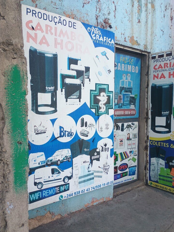 Grafik tasarımcılar Artes Gráficas, Loanda, foto