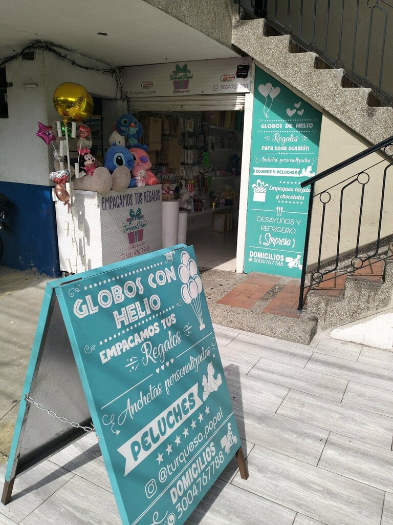 Hediyelik eşya mağazaları Turquesa Papel Tienda de regalos y papeleria, Medellin, foto
