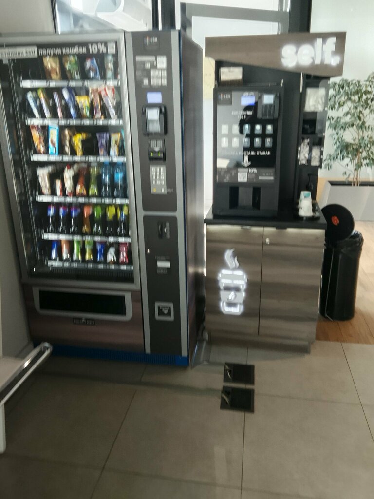 Kahve otomatı Self, Moskova, foto