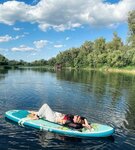 Sup_dacha (Volgograd Region, Sredneakhtubinskiy rayon, Frunzenskoye selskoye poseleniye), kürek sörfü  Volgogradskaya oblastından