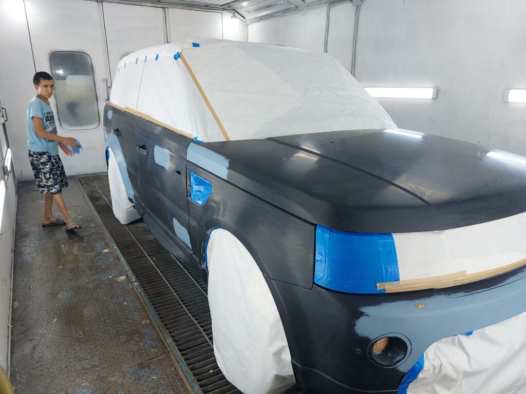 Araba boyama Mr Краскофф, Moskova, foto