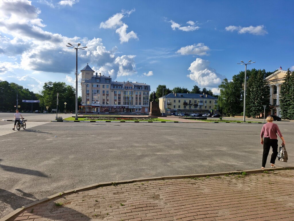 Anıt, heykel Владимир Ильич Ленин, Diatkovo, foto