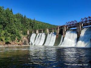 Порожская гидроэлектростанция (Chelyabinsk Region, Satkinskiy munitsipalny okrug, reka Bolshaya Satka), turistik yerler  Çeliabinskaya oblastından