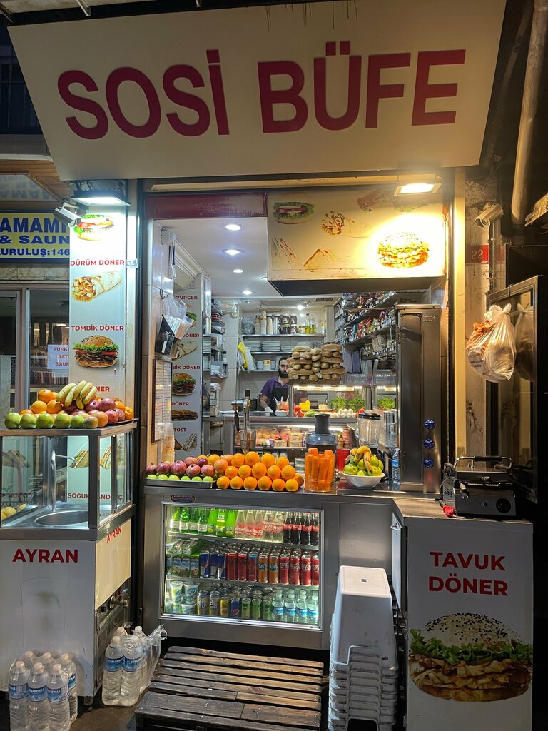 Fast food Sosi Büfe, İstanbul, foto