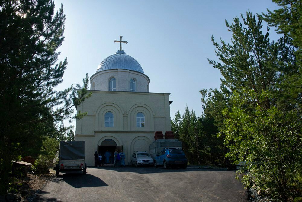 Ortodoks kiliseleri Церковь пророка Божьего Елисея, Sverdlovskaya oblastı, foto