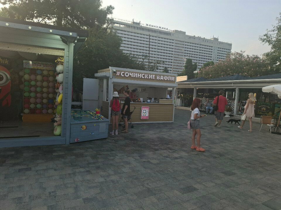 Fast food Сочинские вафли, Soçi, foto