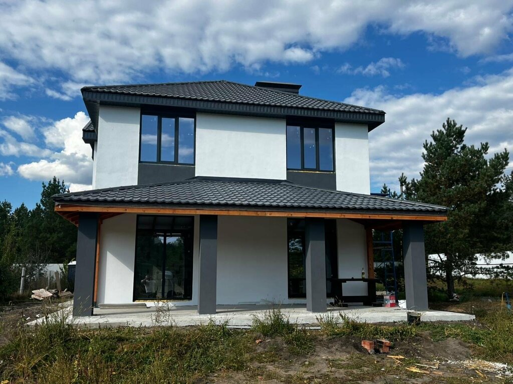 Yazlık ev inşaatı Domax, Samara, foto